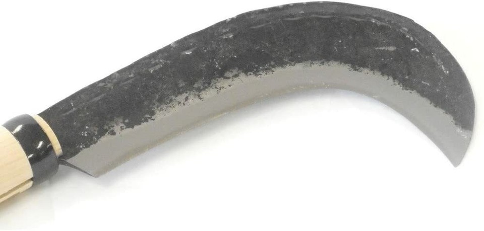 Japanese Gardening Sickle Copse Coppice Thicket Yasuki KAMA Double edge ...