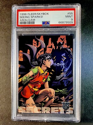 1996 Amalgam Seeing Sparks! #55 PSA 9 Dark Claw WOLVERINE BATMAN ...