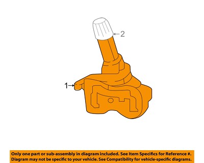 CHRYSLER OEM 15-23 Dart Tire Pressure Monitor Components-Tpms Sensor ...