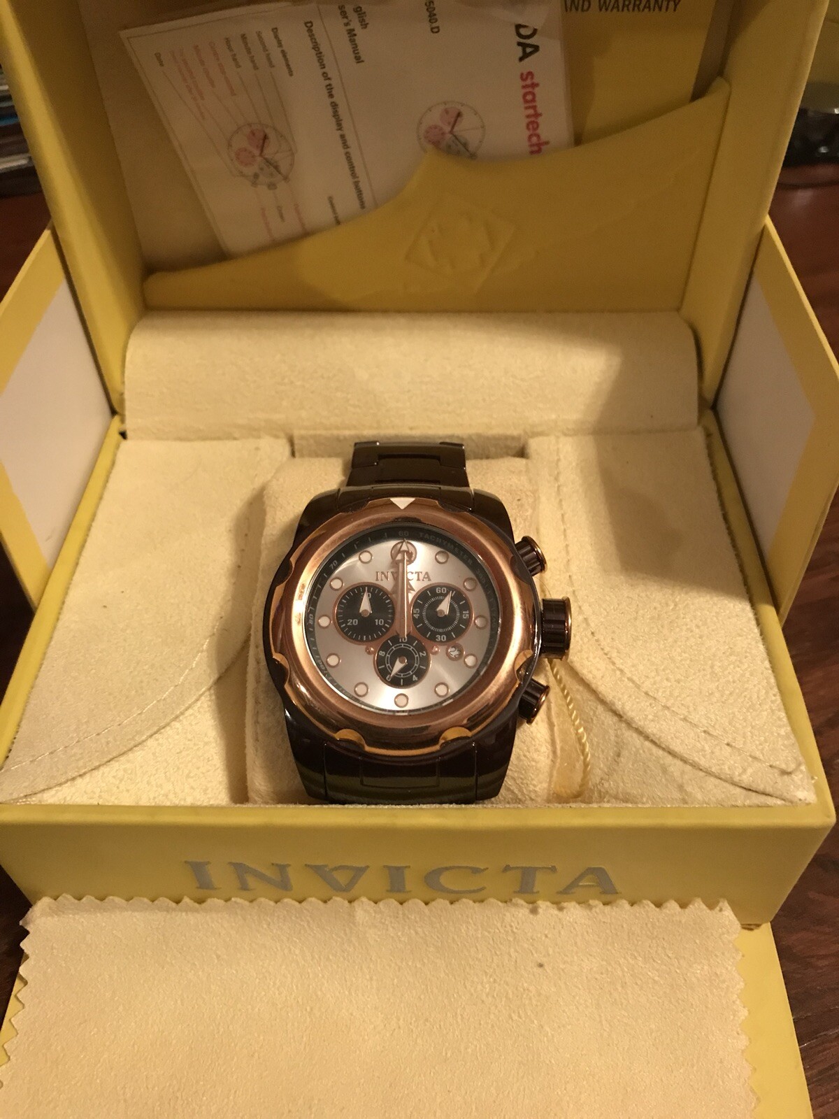 Invicta Men's Watch Quartz Swiss New In Box Model 0319 | eBay