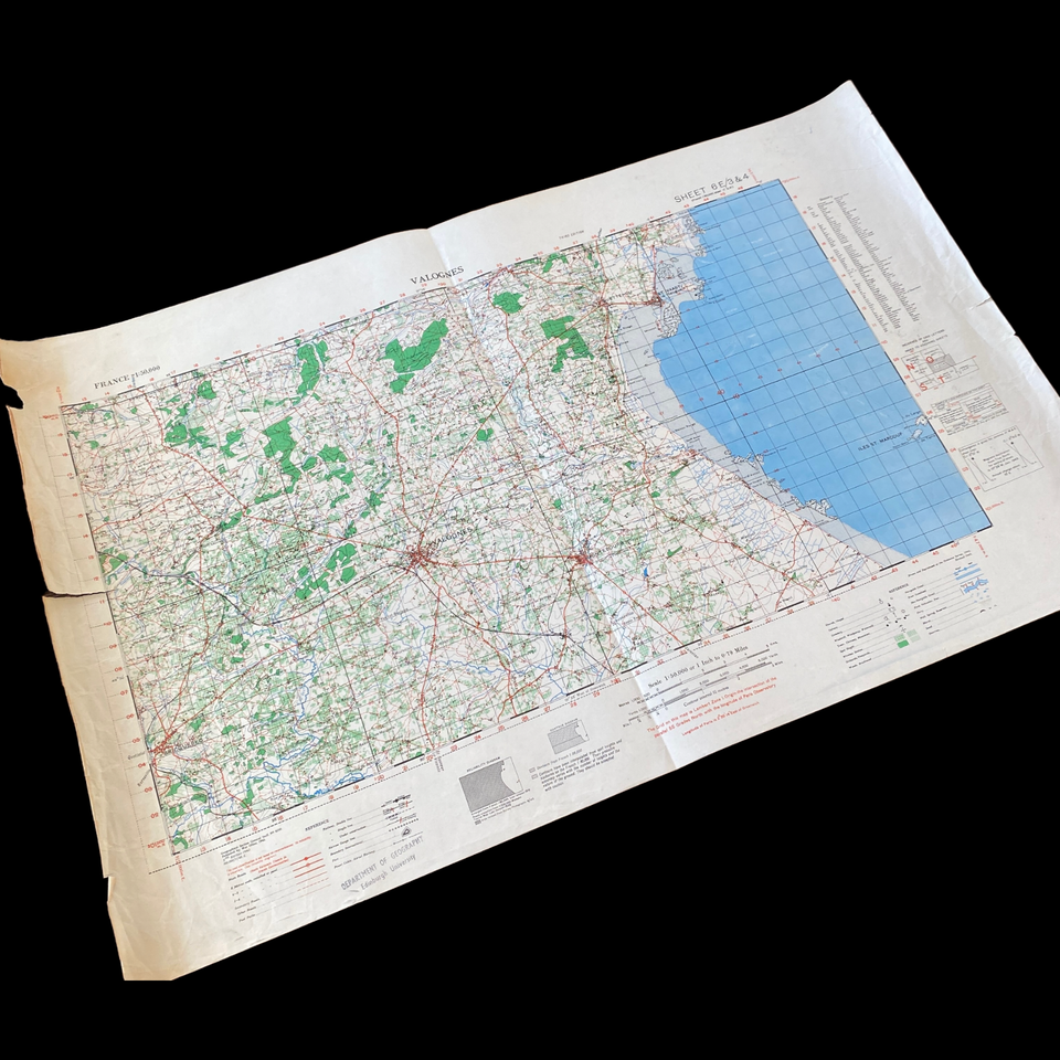 VERY RARE! WWII Operation Overlord D-Day Utah Beach Ravenoville U.S ...