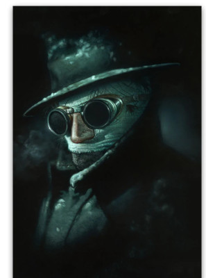 The Invisible Man Movie Film No Title Poster Lithograph Print Art 24x36 ...