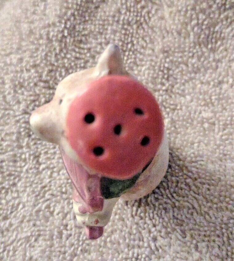 Japan Figural Ceramic Pigs Pig Playing Instruments Salt & Pepper ...