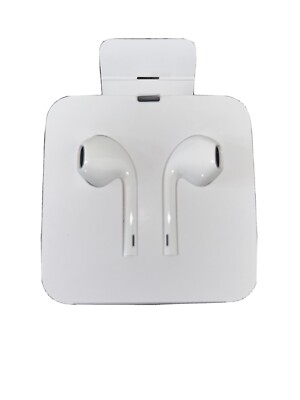 Apple EarPods with Lightning Connector In Ear Canal Headset - White ...