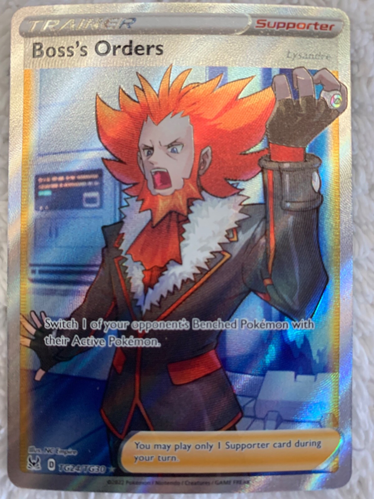 Boss's Orders -TG24/TG30-Lost Origin-TCG Pokemon Near Mint | eBay