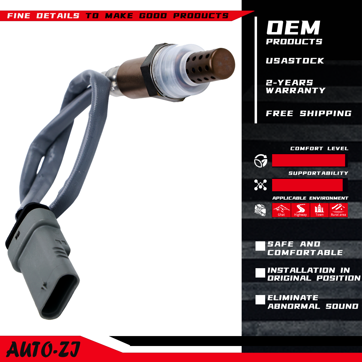 Upstream Oxygen O2 Sensor For Chevrolet Silverado 1500 GMC Sierra 1500 ...