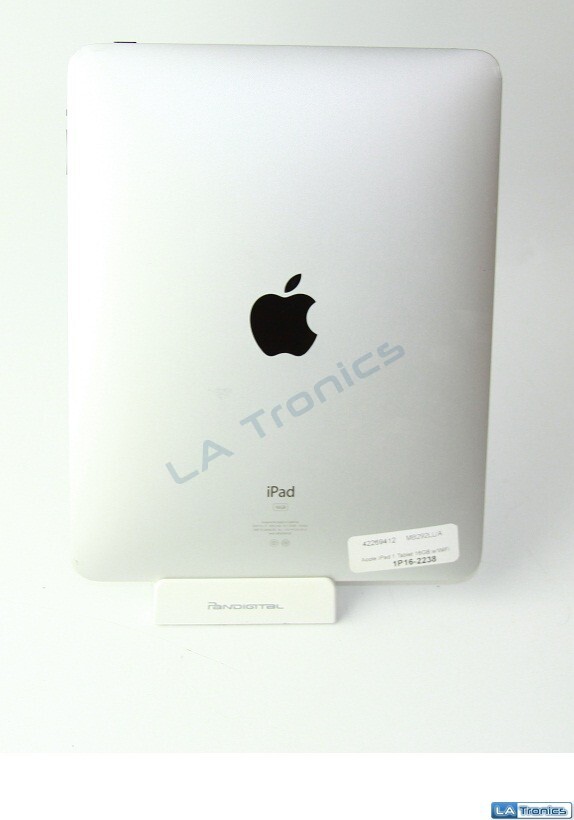 Apple iPad 1st Gen 16GB WiFi 9.7" A1219 Black Tablet - MB292LL/I | eBay