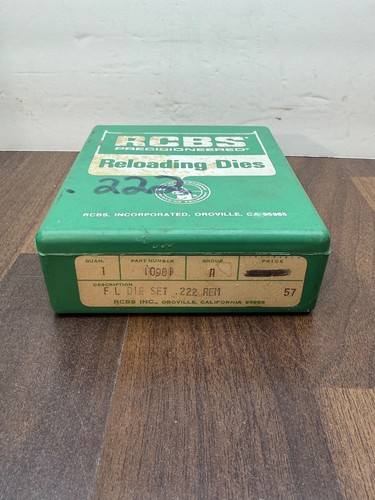 RCBS 222 Remington Reloading 2 Die Set #10901 | eBay
