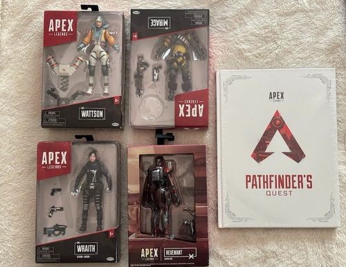 APEX Legends Figure Lot Octane -Wattson - Mirage - Wraith - Revenant ...