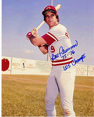 BILL PLUMMER CINCINNAT REDS 75-76 WS CHAMPS ACTION SIGNED 8x10 | eBay