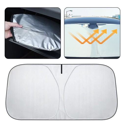UV Block Sun Visor Shield Foldable Car Windshield Sunshade Protector ...