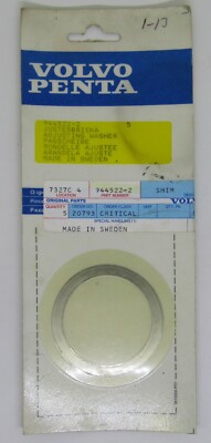 New Volvo Penta Marine Boat OEM Adjusting Washer Shim Part No. 944522 ...