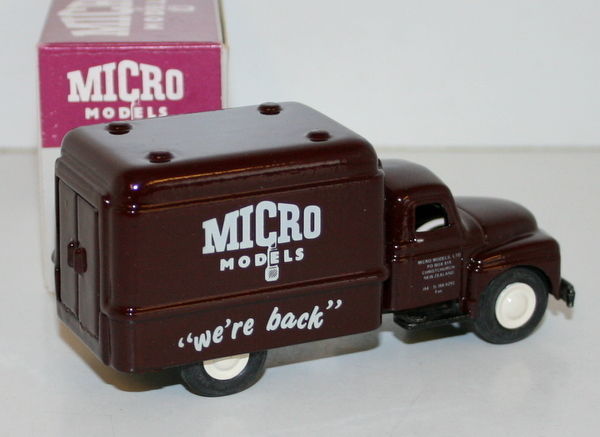 MICRO MODELS 1/43 MM001 INTERNATIONAL TRUCK DELIVERY VAN MICRO MODELS ...