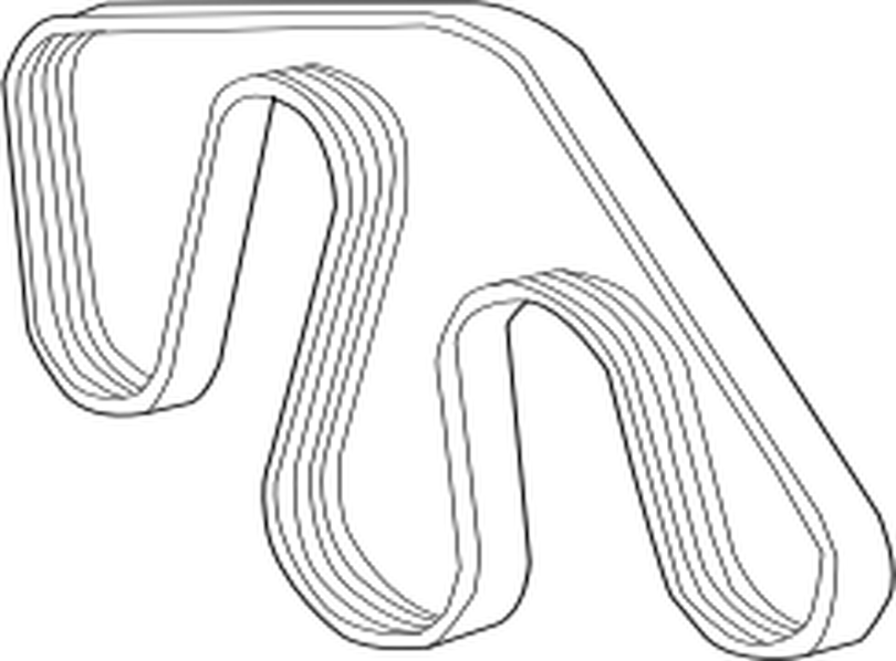 90916-02585 Toyota Belt, v(for fan & alternator) 9091602585, New ...