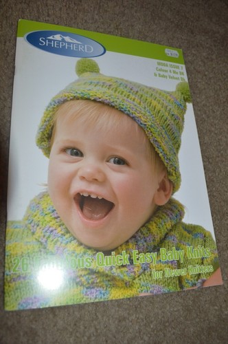 Shepherd Knitting Pattern Book Baby Knits Moda Issue 7 26 patterns | eBay