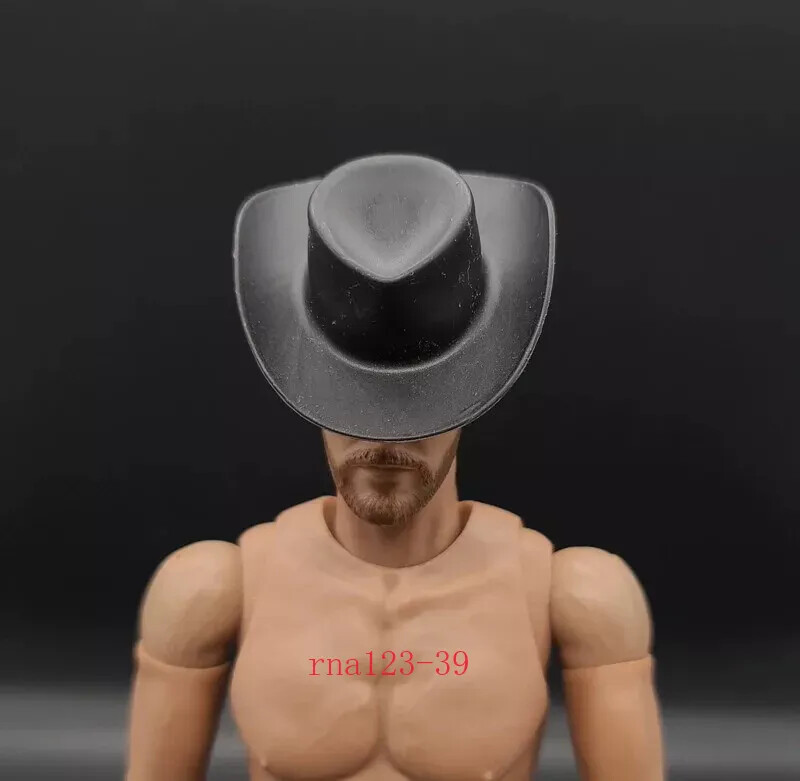 1/6 Scale Western Cowboy Hat Cap For 12'' Action Figure Body Head | eBay