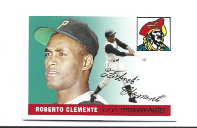 TOPPS #164 ROBERTO CLEMENTE ROOKIE CARD,HOF PITTSBURGH PIRATES,REPRINT ...