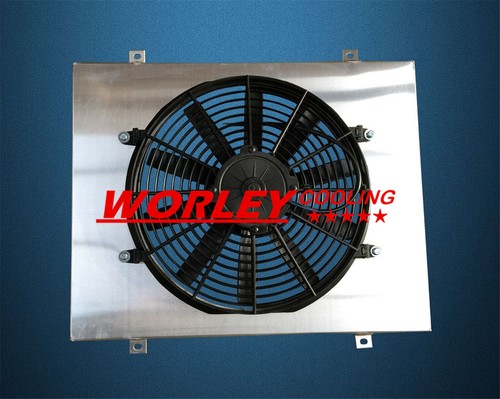 FOR Holden Commodore VN VG VP VR VS V8 Aluminum Shroud +Thermo fan ...