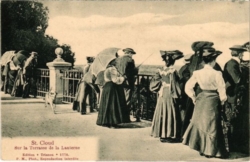 CPA SAINT-CLOUD sur la Terrasse de la Lanterne (1322164) | eBay