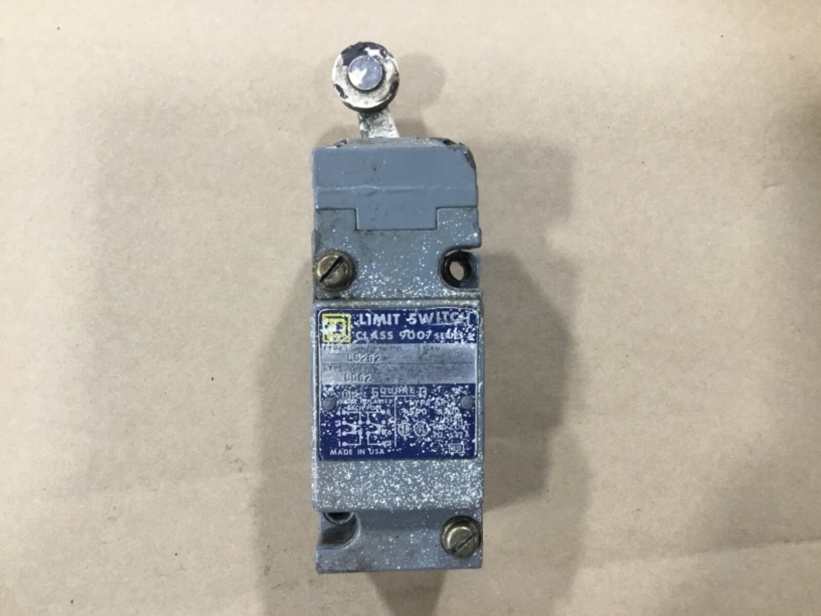 Square D C62B2 Limit Switch #23B12 | eBay