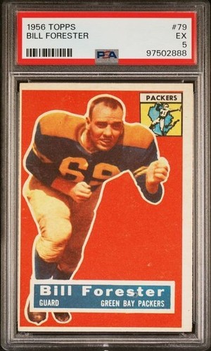 1956 TOPPS 79 BILL FORESTER PSA 5 | eBay