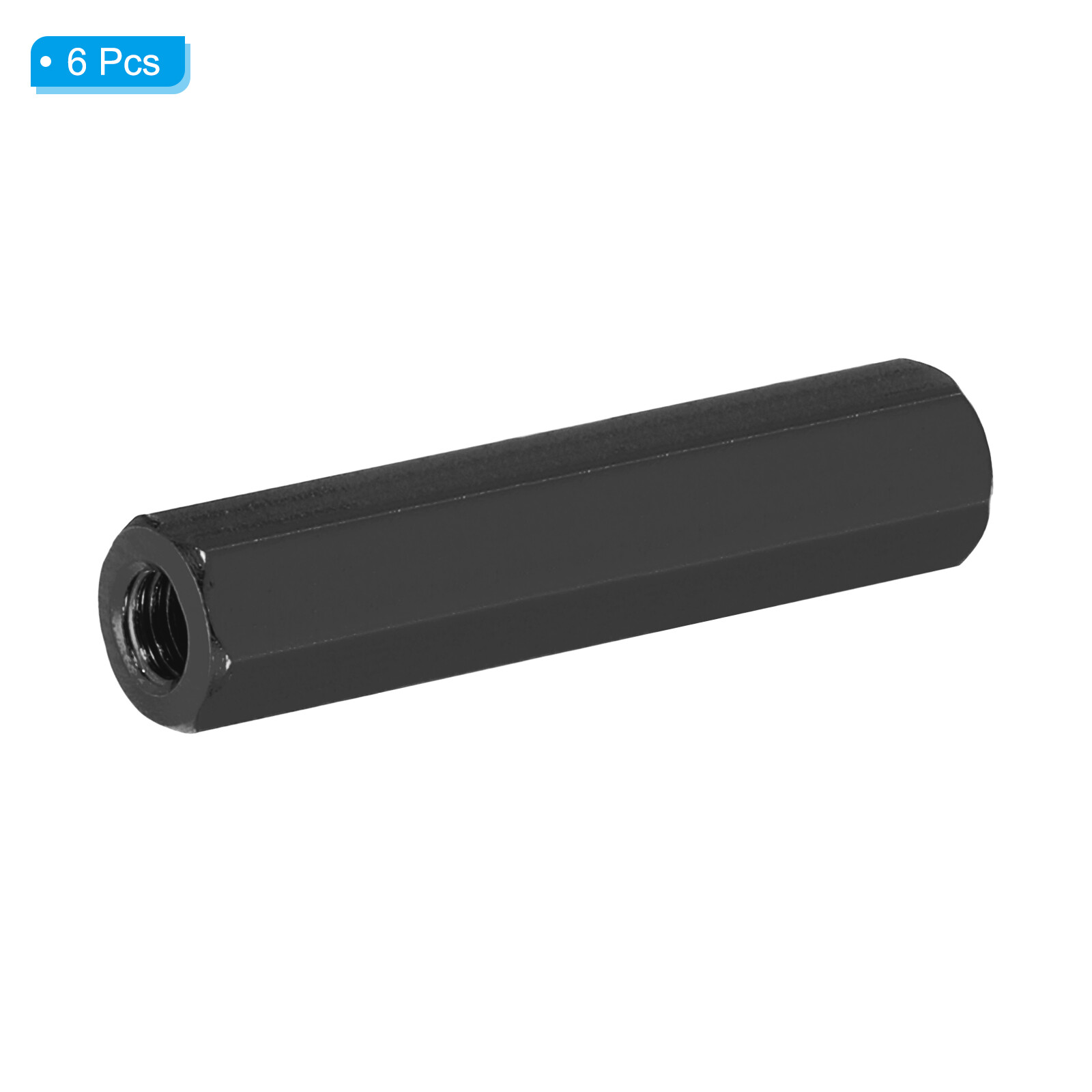 M3 Hex Nuts 6pcs M3 Threaded Spacers Aluminum 25mm L Female Metal ...