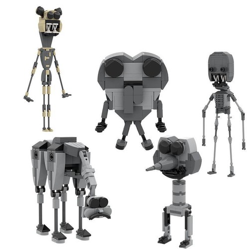 Creative Zoonomaly Abnormal Animal Series Plastic Building Blocks Toy ...