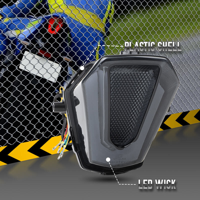 For Suzuki GSXR1000 GSX-R 1000 Tail Brake Light Turn Signals 2018-2023 ...