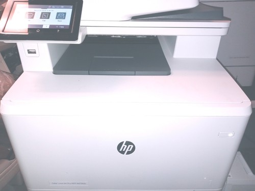 HP LaserJet Pro MFP M479fdn Color Laser Printer- Low Use 6k Page count ...
