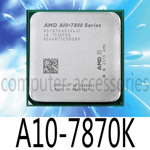 AMD A10-7870K 3,9 GHz Quad-Core Sockel FM2+ R7 95W GPU CPU Prozessor | eBay