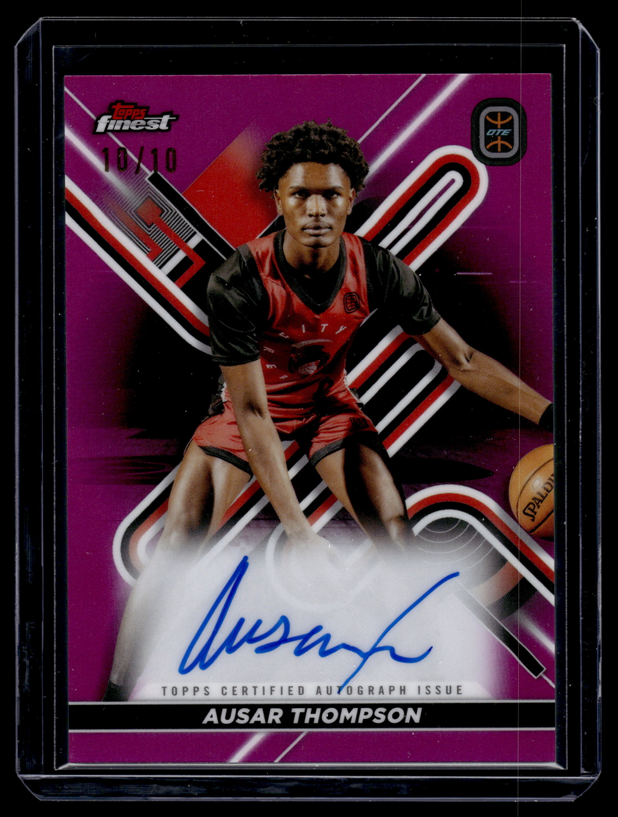 2022-23 Topps Finest OTE Overtime Elite - Finest Autographs Fuchsia ...