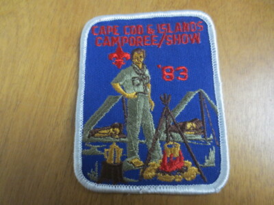 Boy Scout Patch - CAPE COD ISLANDS CAMPOREE / SHOW - 1983 | eBay
