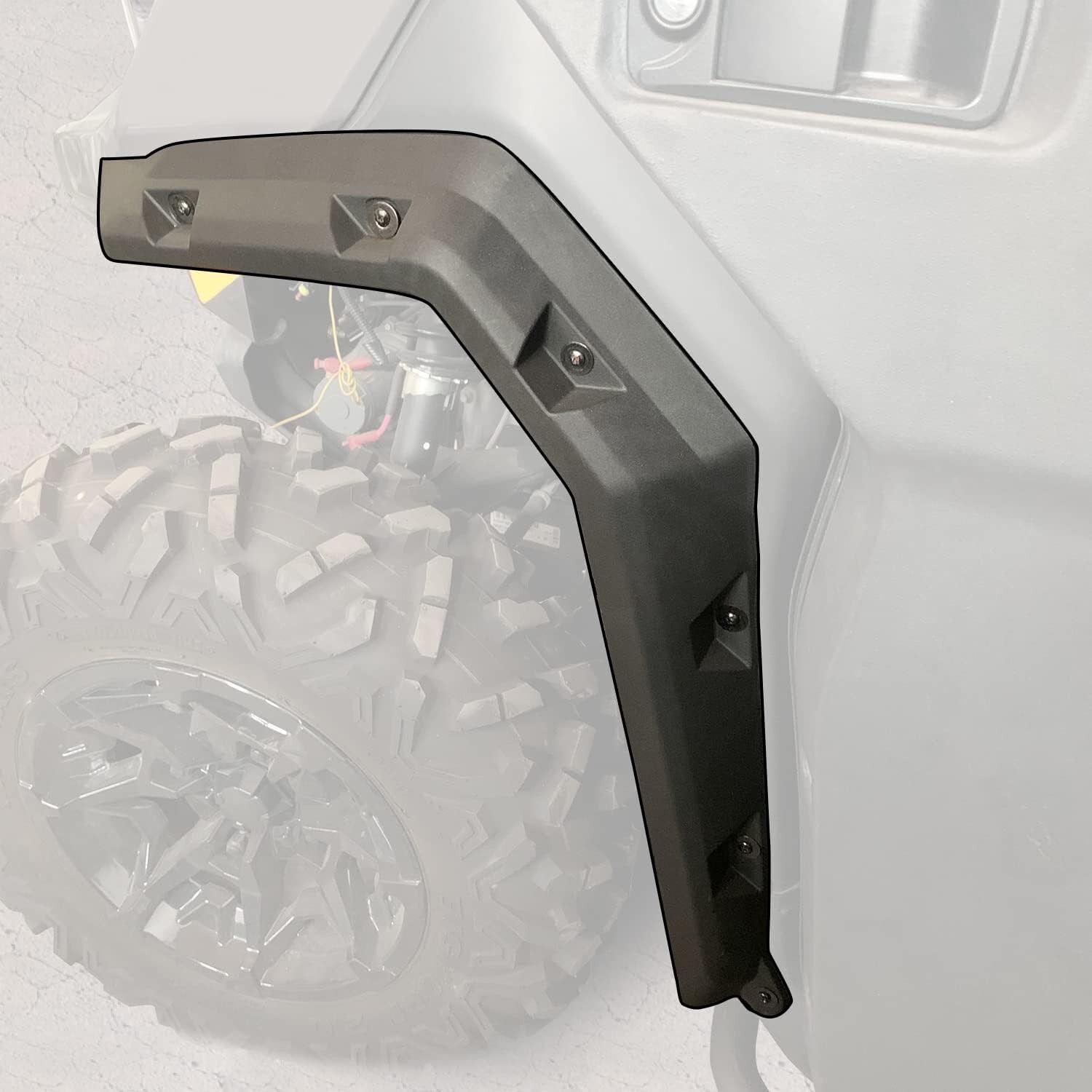 Front & Rear Fender Flares Mud Guards for 2016-2024 Can-Am Defender ...