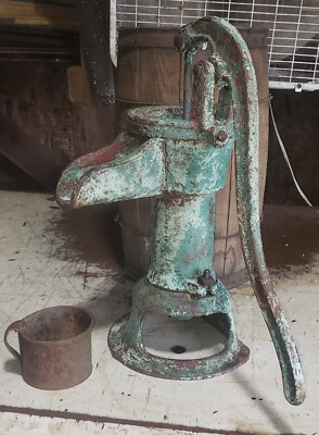 "Red Jacket" Davenport Iowa Original Pump Antique Farm Well Pump. | eBay