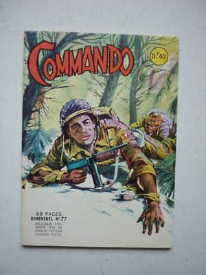 EDITION ARTIMA / COMMANDO / NUMEROS 77 / JANVIER 1965 | eBay