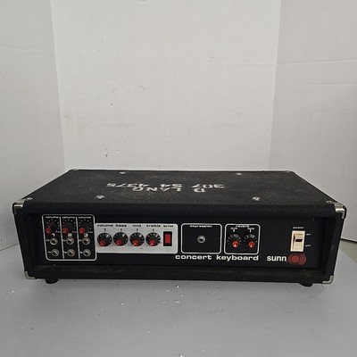 Vintage Sunn Concert Keyboard Amplifier | eBay