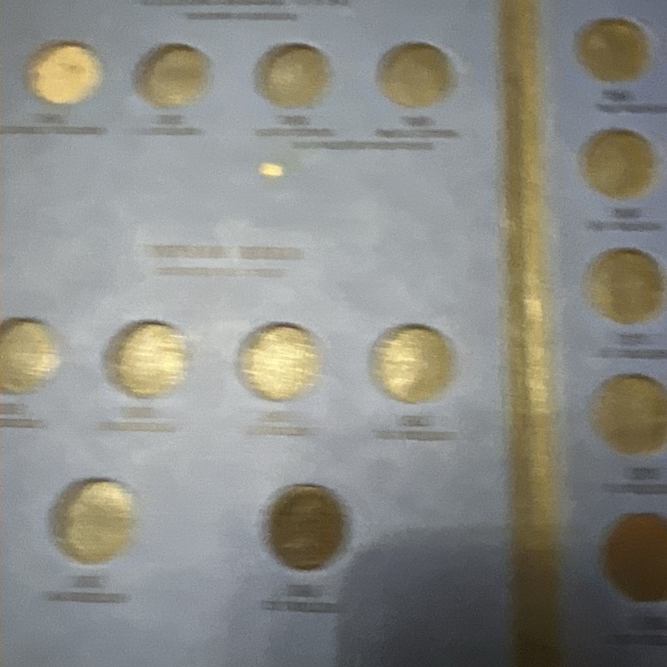 INDIAN HEAD Cent STARTER COLLECTION 1859-1909 (32) Coins In Folder 1860 ...
