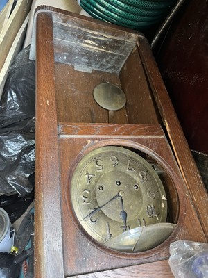 Antique Clock Dials, Hands, and Corner Pieces From Long Case and ...