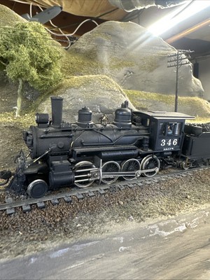 United Scale Models Brass HO Scale 2-8-0 #346 D.R.G & W Steam ...