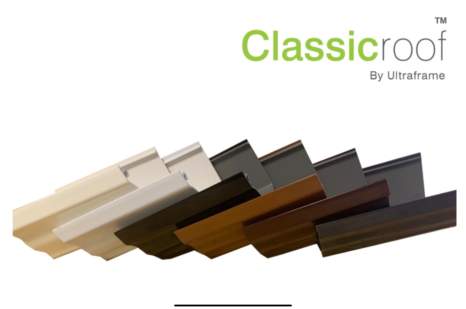 Marley Classic Ultraframe Conservatory Gutter Ogee uPVC Roof 4m ...