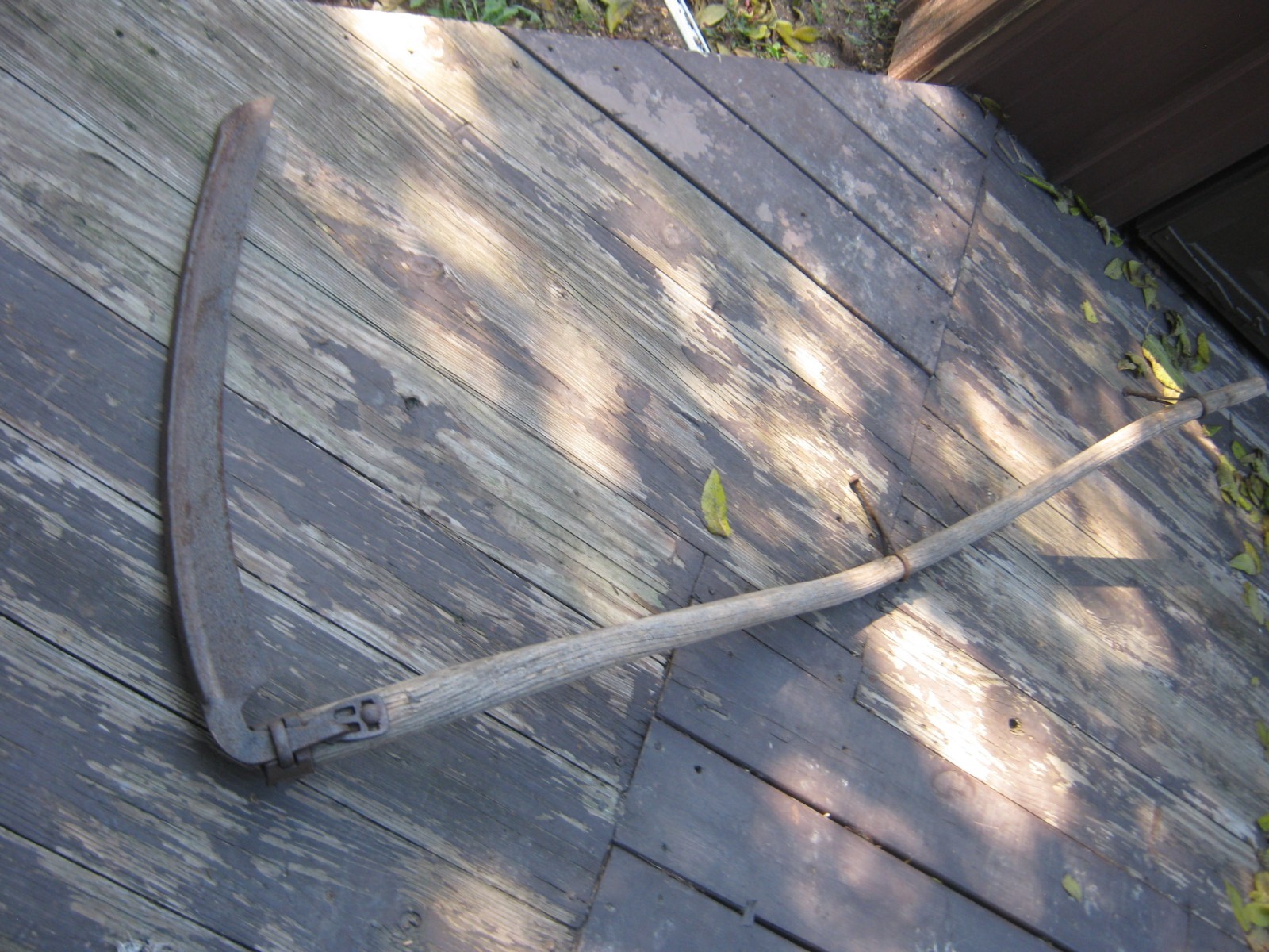 26" Very Rusty BladeVINTAGE PRIMITIVE 60.5" GRASS SNATH SYTHE SICKLE | eBay