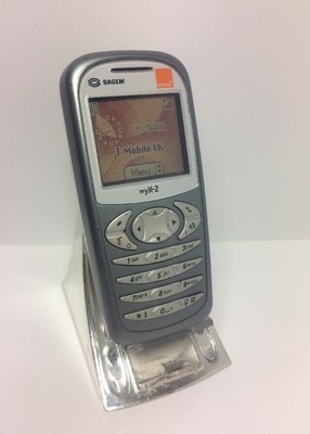 Sagem MYX-2 - Mobile Phone - Grey - MYX 2 - Orange - Rare Old Retro ...