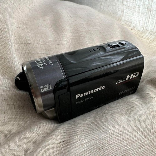 PANASONIC HDC-TM90 Full HD Camcorder 40x Zoom video camera Used From ...