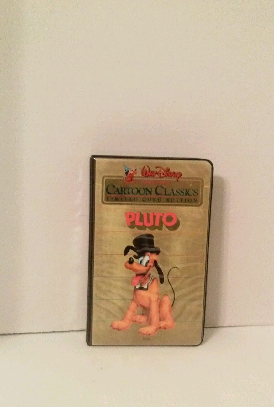 Rare Edition Walt Disney Cartoon Classics Limited Gold Edition Pluto ...