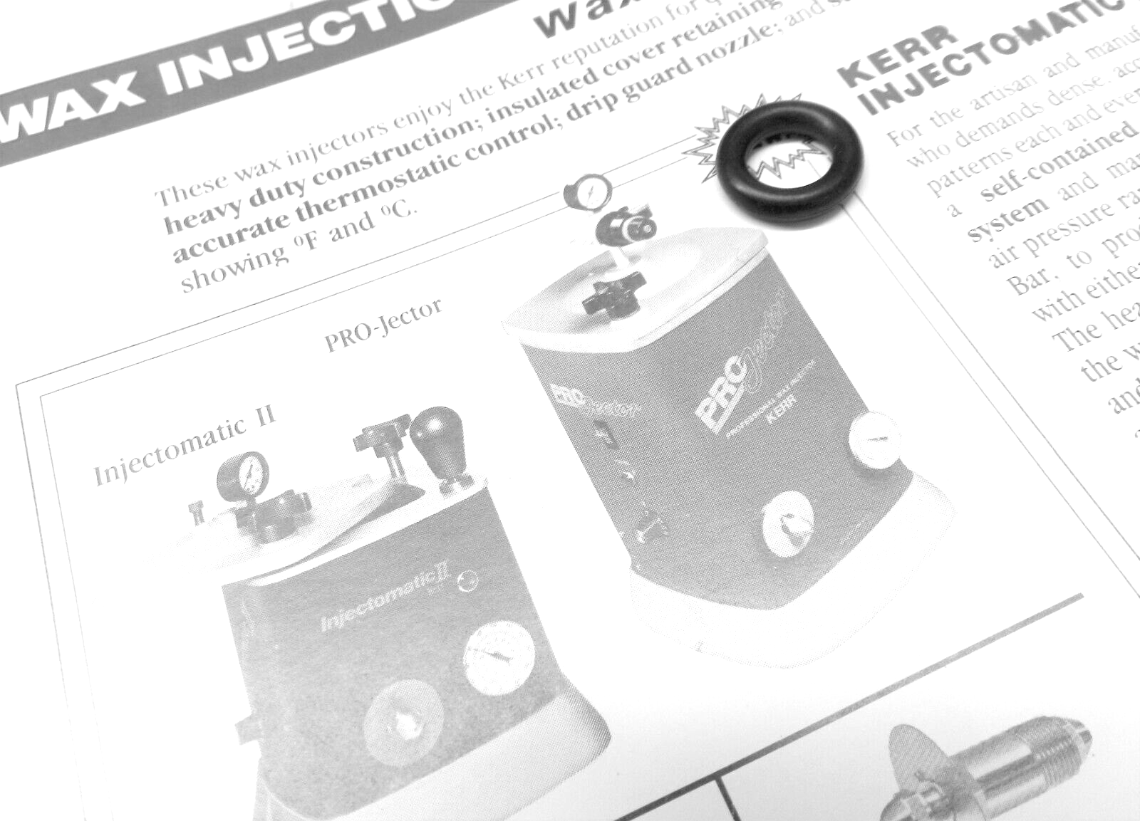 KERR Nozzle Rubber O-Ring Replacement Part for Wax Injector Nozzle Seal ...