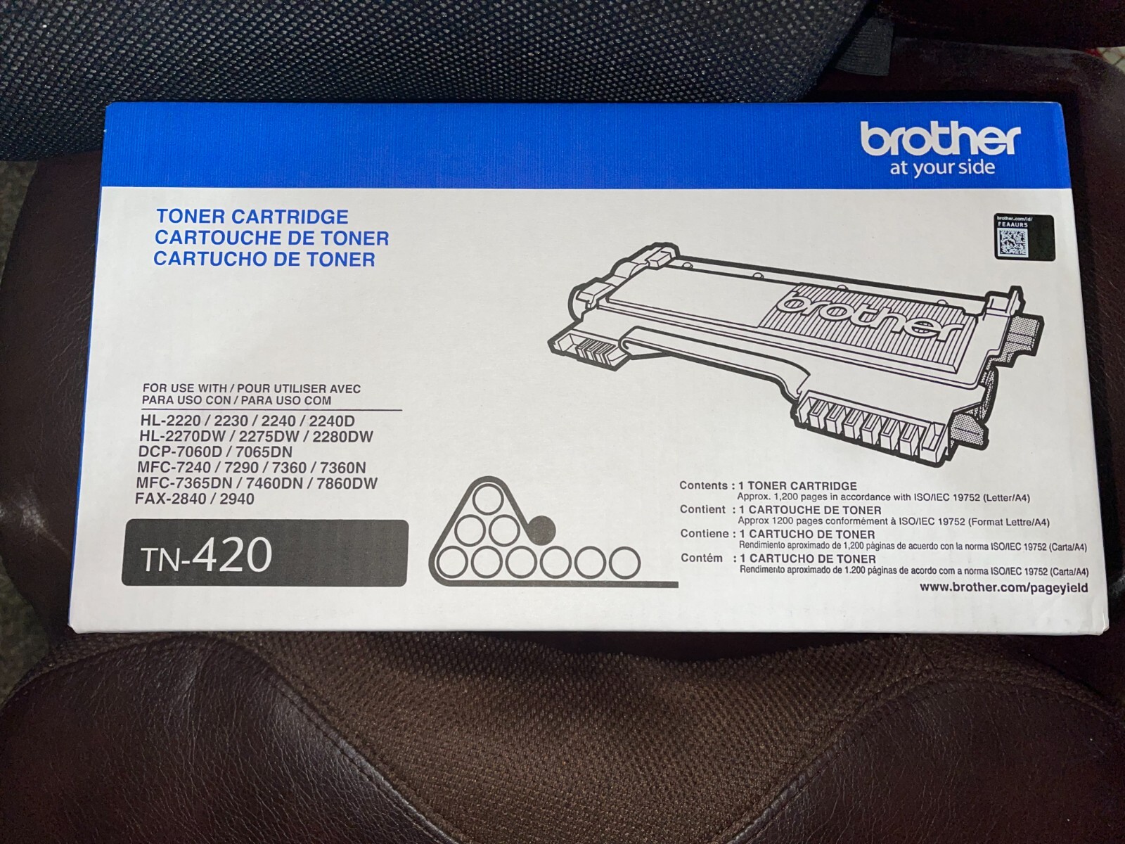 Brother TN-420 Replacement Toner Cartridge - SEALED | eBay
