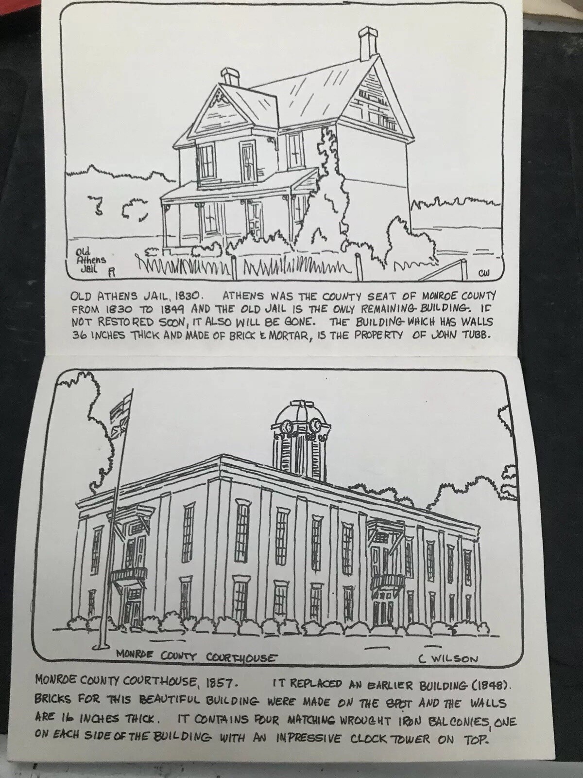 Vintage 1834-1974 ABERDEEN COLORING BOOK Aberdeen, Mississippi history ...