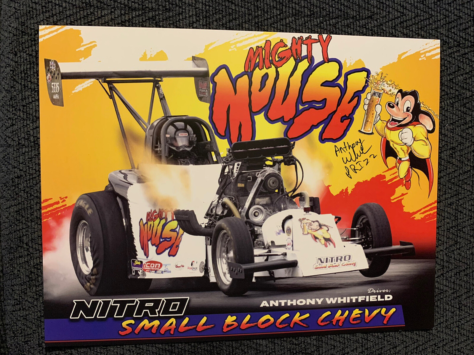 Anthony Whitfield Signed Promo Card 2022 PRI Trade Show Autographed ...