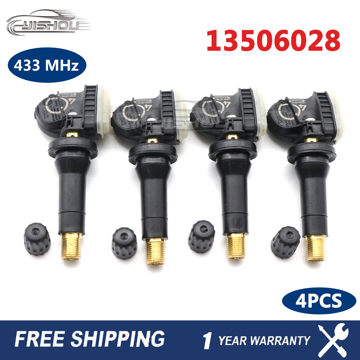 New 4x TPMS For Opel Mokka Astra Corsa Zafira Adam Tire Monitor ...
