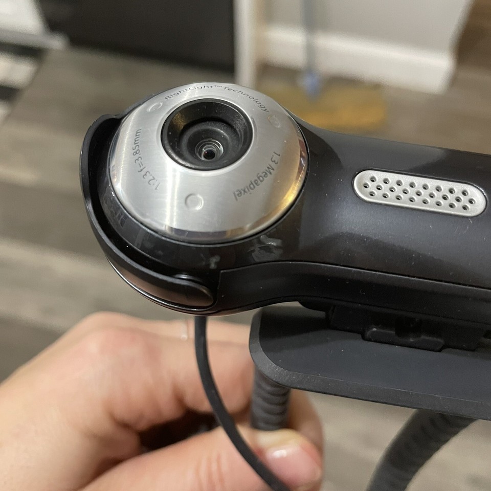 Logitech Quickcam Fusion True 1.3 mp Megapixel Webcam w Echo w Headset ...